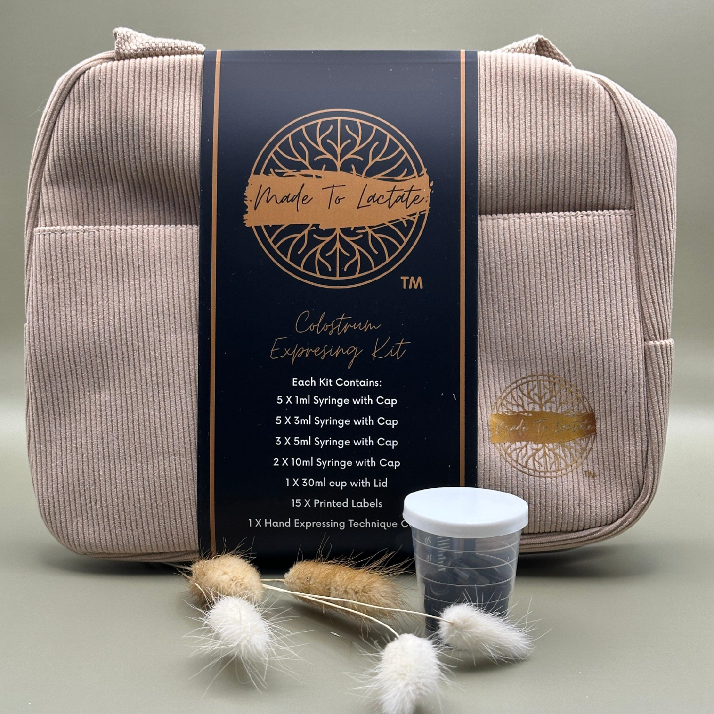 Colostrum Collection Kits - Beige - The Mom Archive